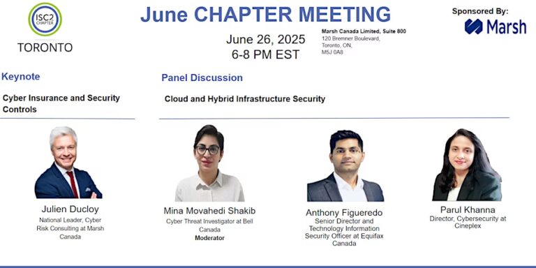 Events - ISC2 Toronto Chapter